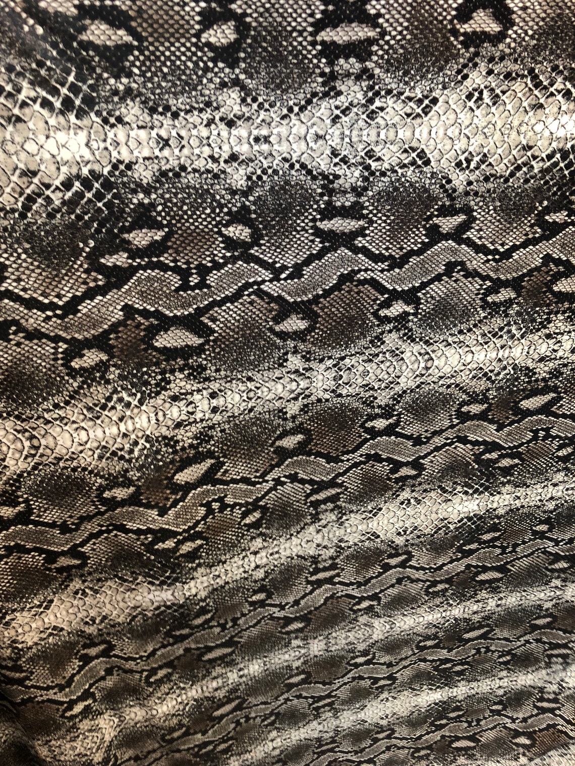 New Snake Print on Poly 4 Way Stretch Spandex Fabric 60 | Etsy