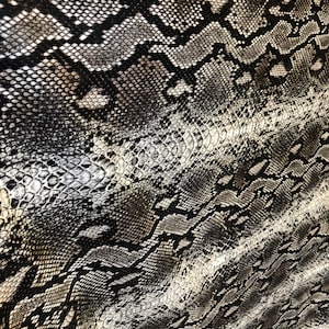 New Snake Print on Poly 4 Way Stretch Spandex Fabric 60" Inch Sold by ...