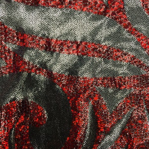 Rolex Design or Swirly Design on Grey Mystique and Red Foil 4 Way ...