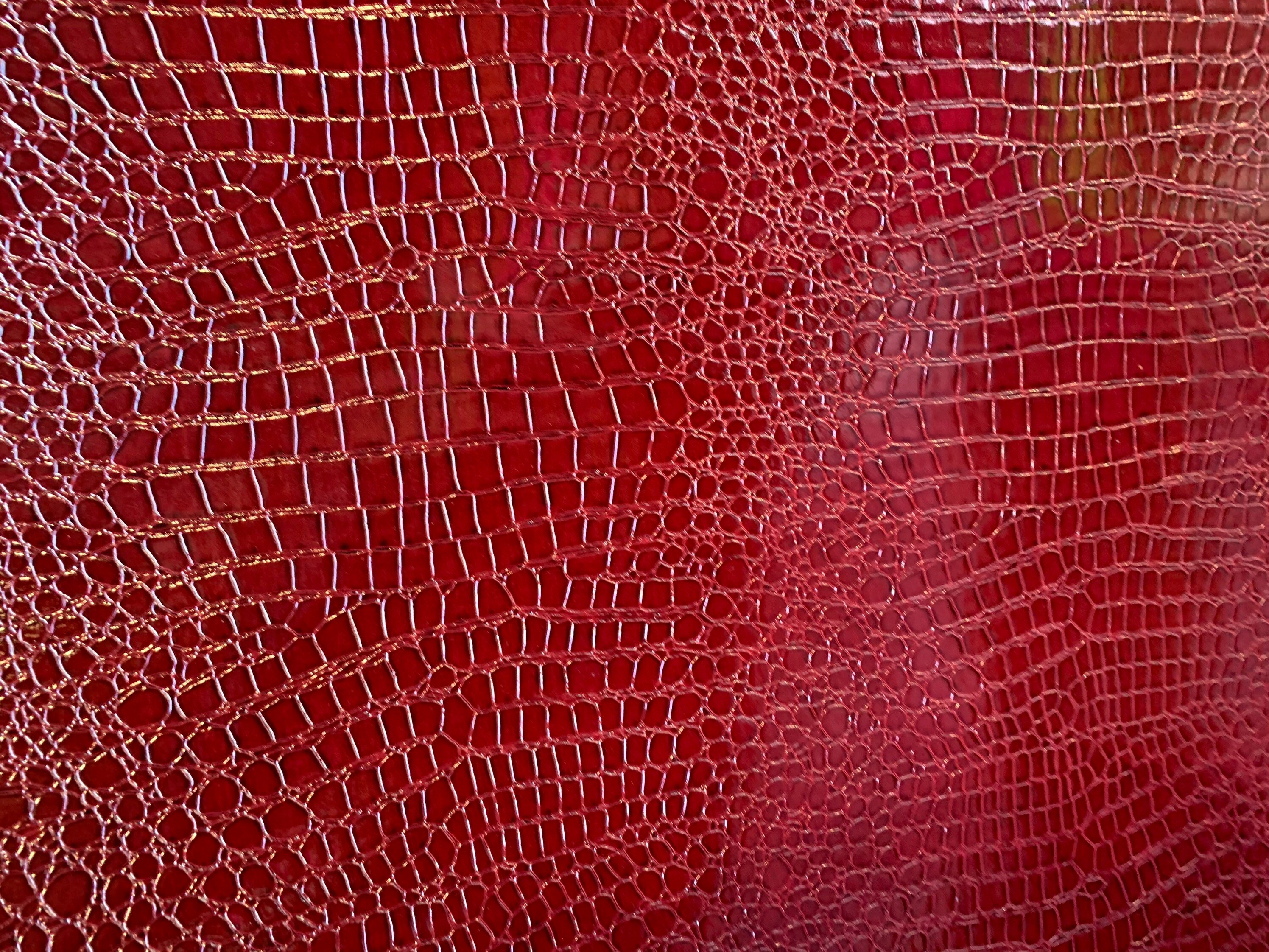 Snake or Crocodile Skin Embossed Print on Pvc Shiny Vinyl 54 | Etsy