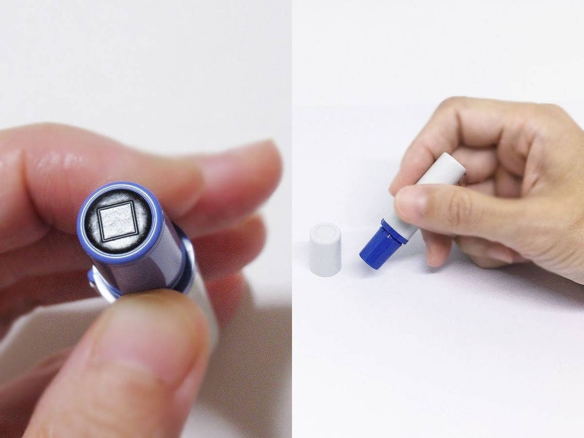 Check Box Stamp 0.16 4mm Square Self-inking Stamp - Etsy