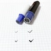 Check Mark Stamp, Tick Stamp, Mini Pre-inked Stamp, Tick Loyalty Card ...