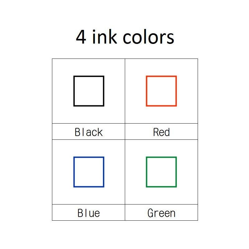 Check Box Stamp, 0.16" (4mm) Square Self-inking Stamp, Planner Stamp ...