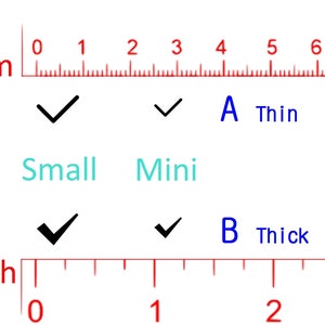 Check Mark Stamp Tick Stamp Mini Pre-inked Stamp Tick - Etsy