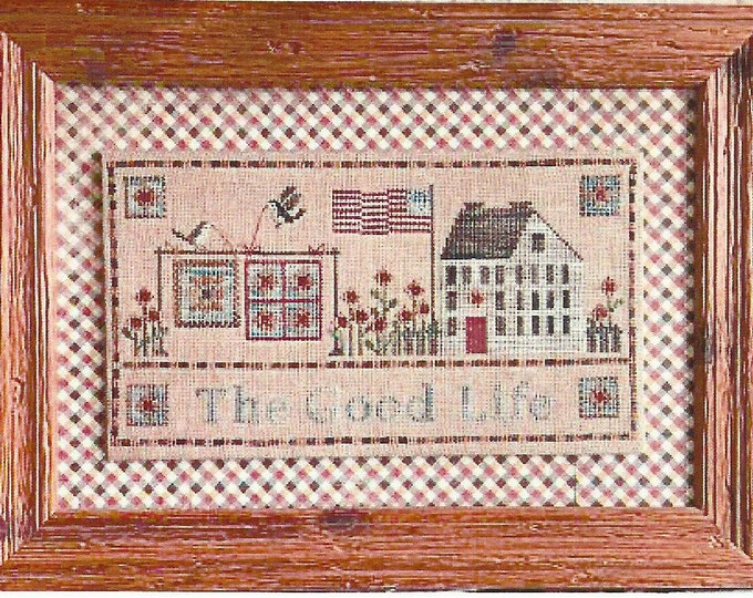 THE GOOD LIFE Counted Cross Stitch Pattern From Mani Di Donna - Etsy
