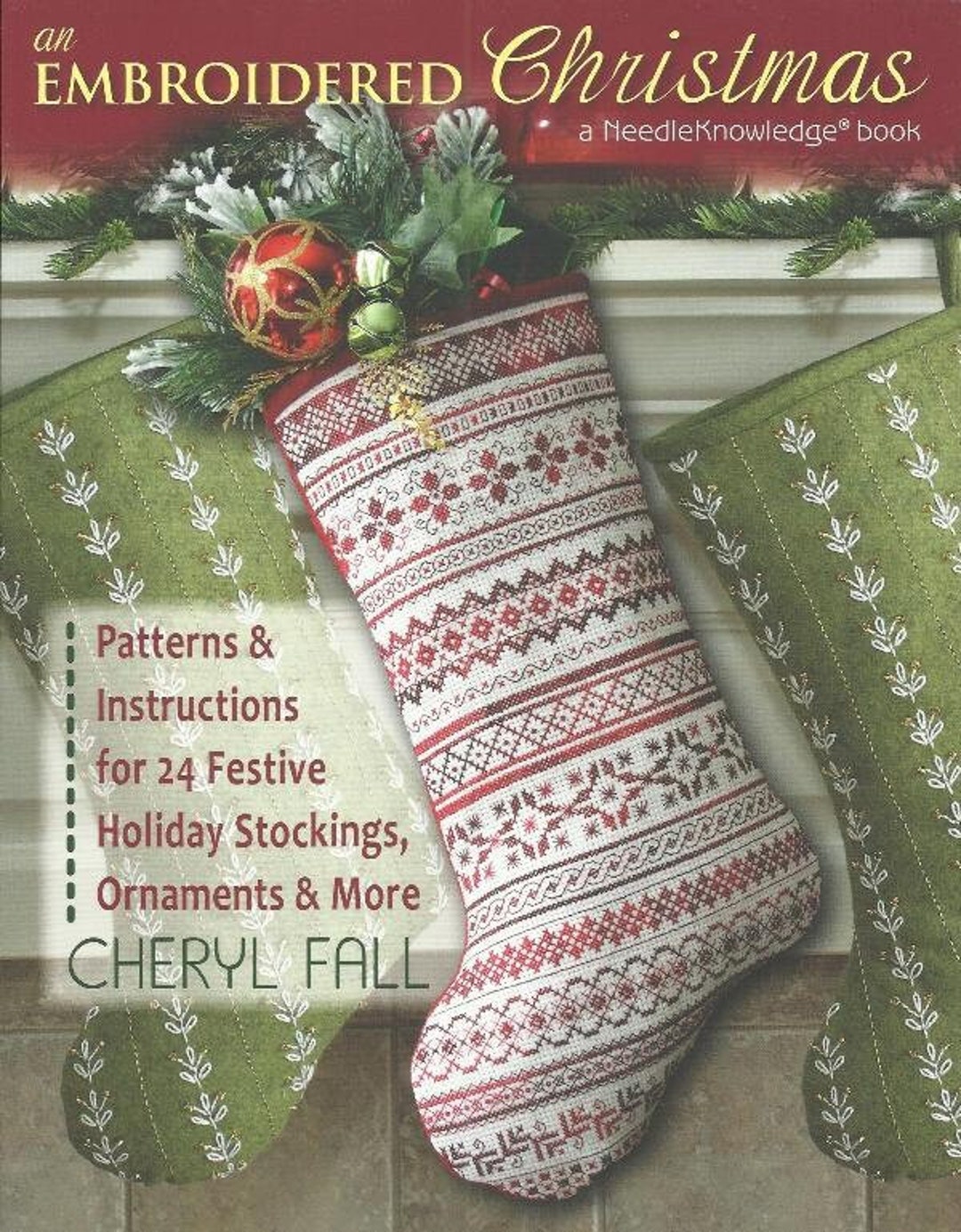 Christmas Stocking Pattern Book AN EMBROIDERED CHRISTMAS Paperback ...