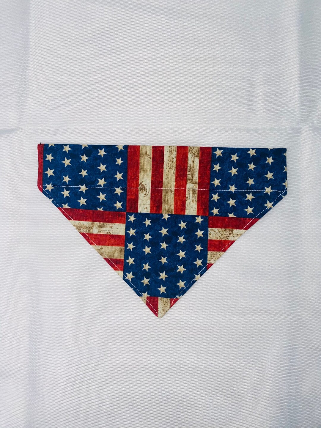American Flag Dog Bandana, 4th of July Dog Bandana - Etsy