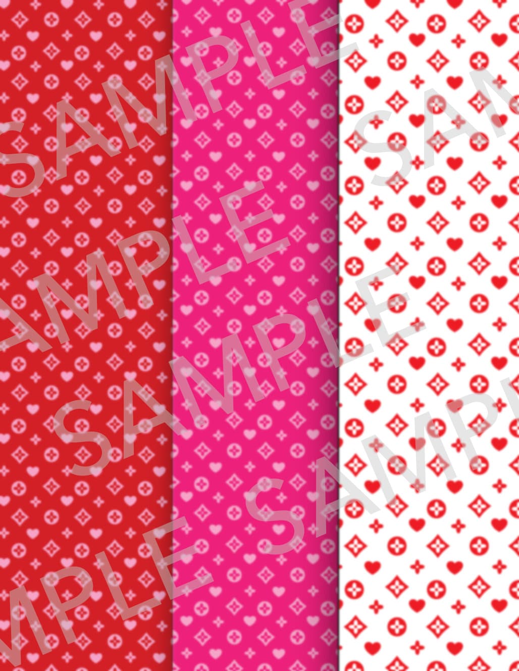 Valentine Luxury Pattern (svg, Png, Jpeg, Eps) for Shirts, Prints, Cups ...