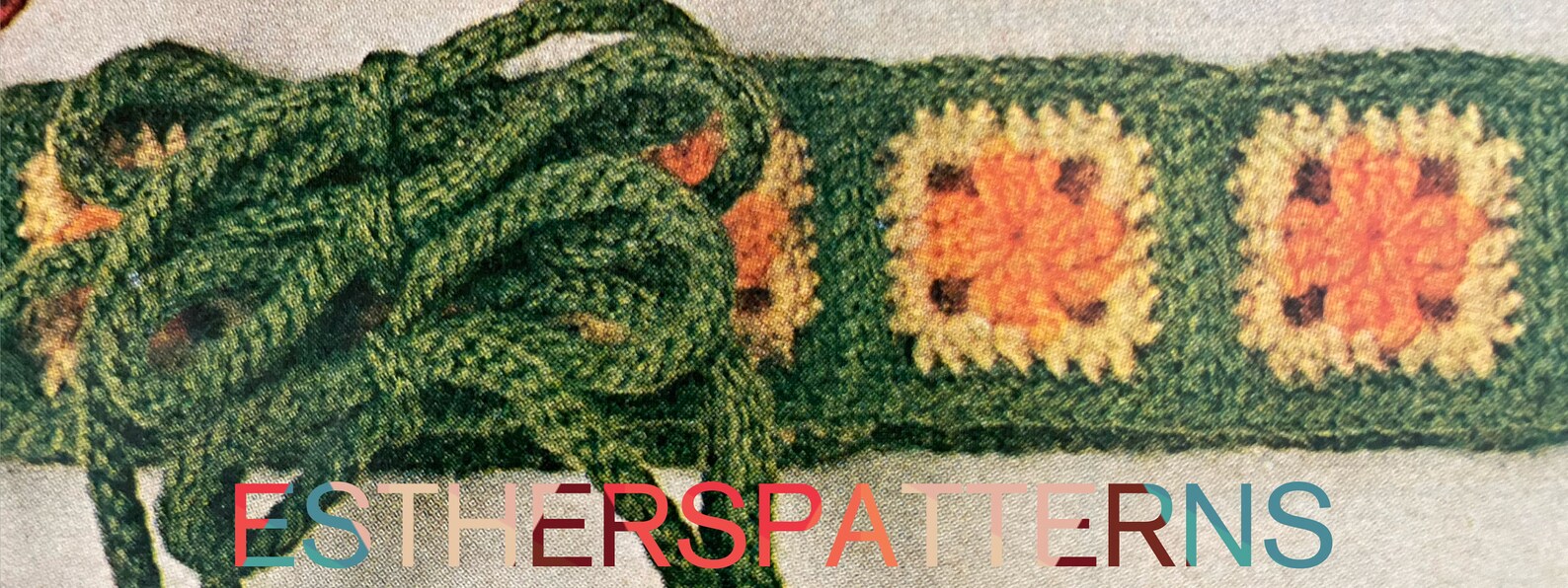 Crochet Granny Square Afghan Belts Pattern - Etsy