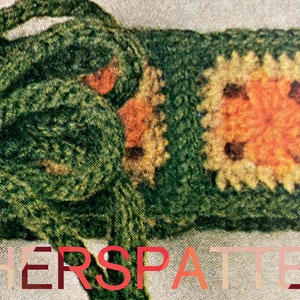 Crochet Granny Square Afghan Belts Pattern - Etsy