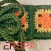 Crochet Granny Square Afghan Belts Pattern - Etsy