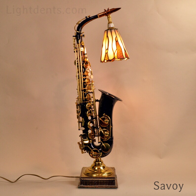 Black/gold Alto Saxophone Accent Light - Etsy