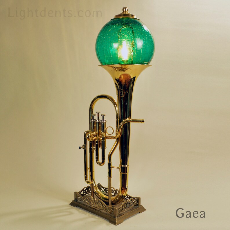 Vintage Alto Horn Accent Lamp. - Etsy