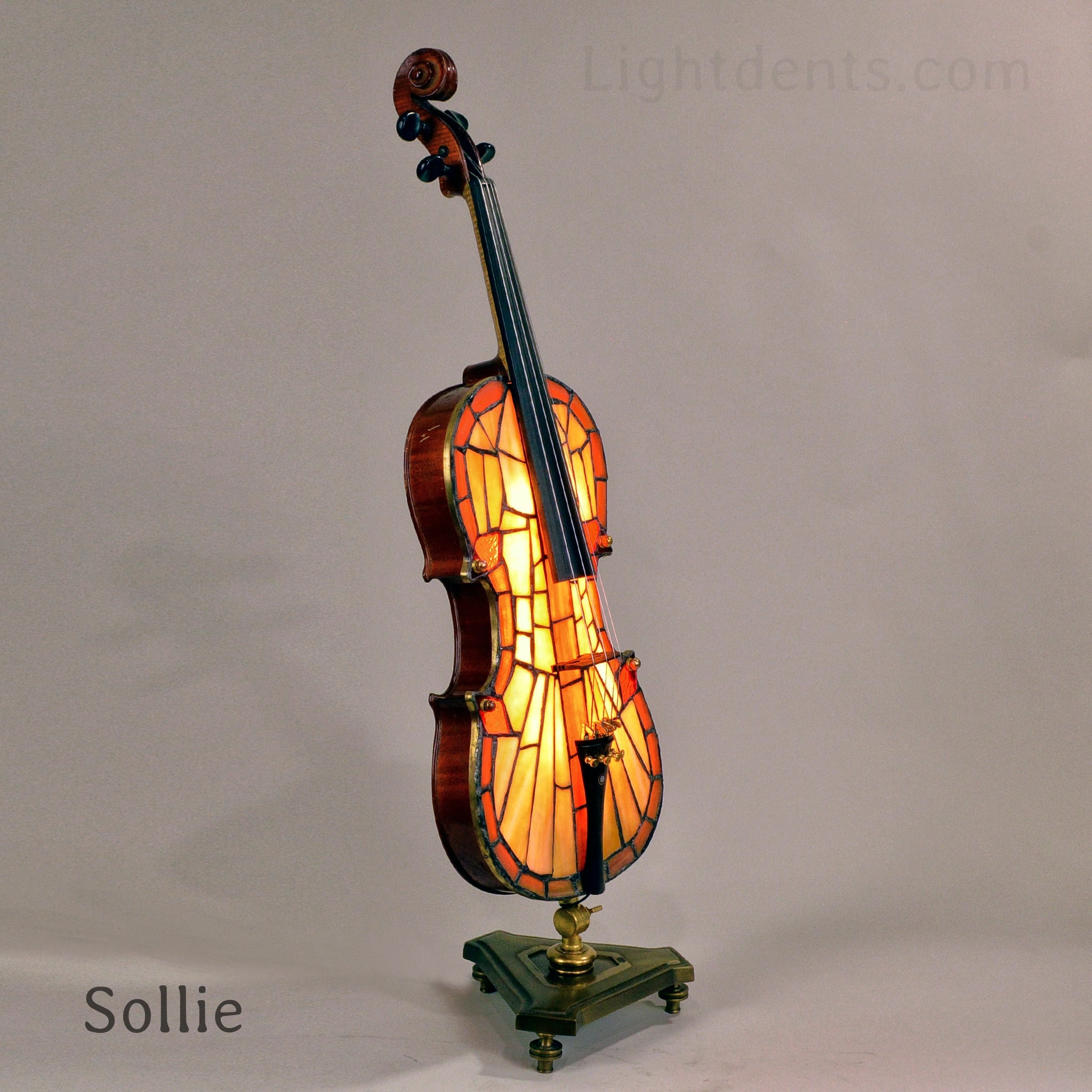 Stained Glass Violin