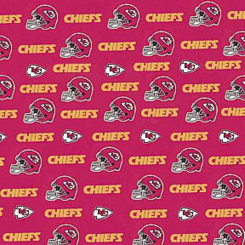 Kansas City Chiefs Fabric - Etsy