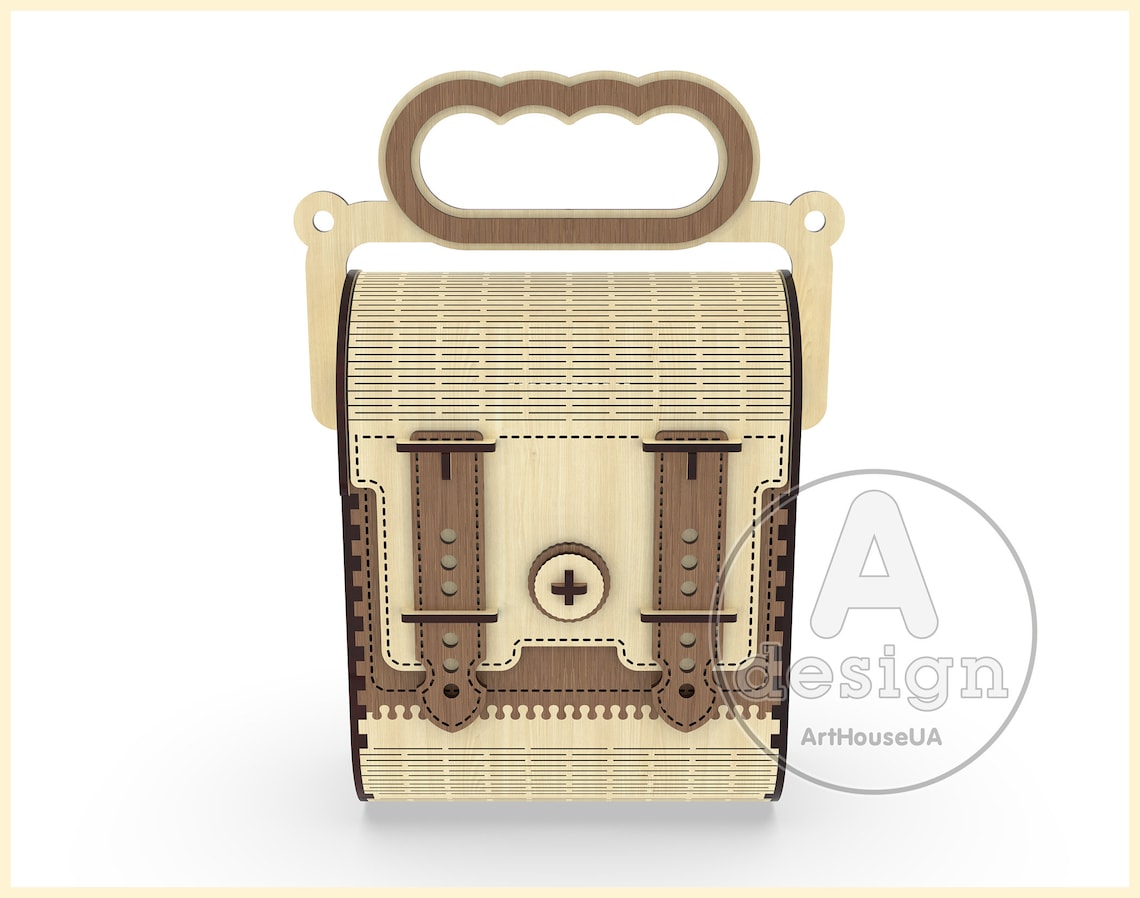 Wooden Suitcase, Vintage Wooden Suitcase, Vintage Bag, Vintage Wooden ...
