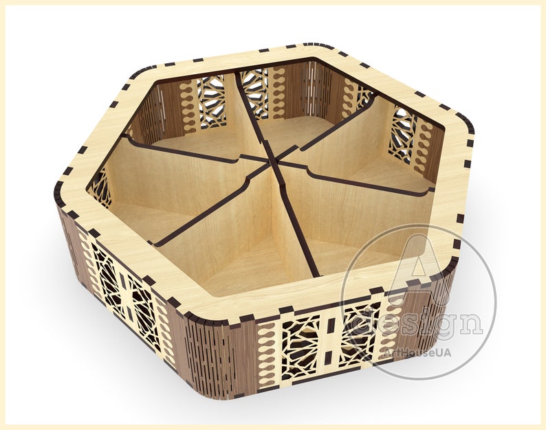 Wooden Box Vector Gift Box Laser Cut Plywood Box Laser | Etsy