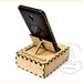 Cell Phone Stand, Plywood Cell Phone Holder, Cell Phone Stand Laser ...