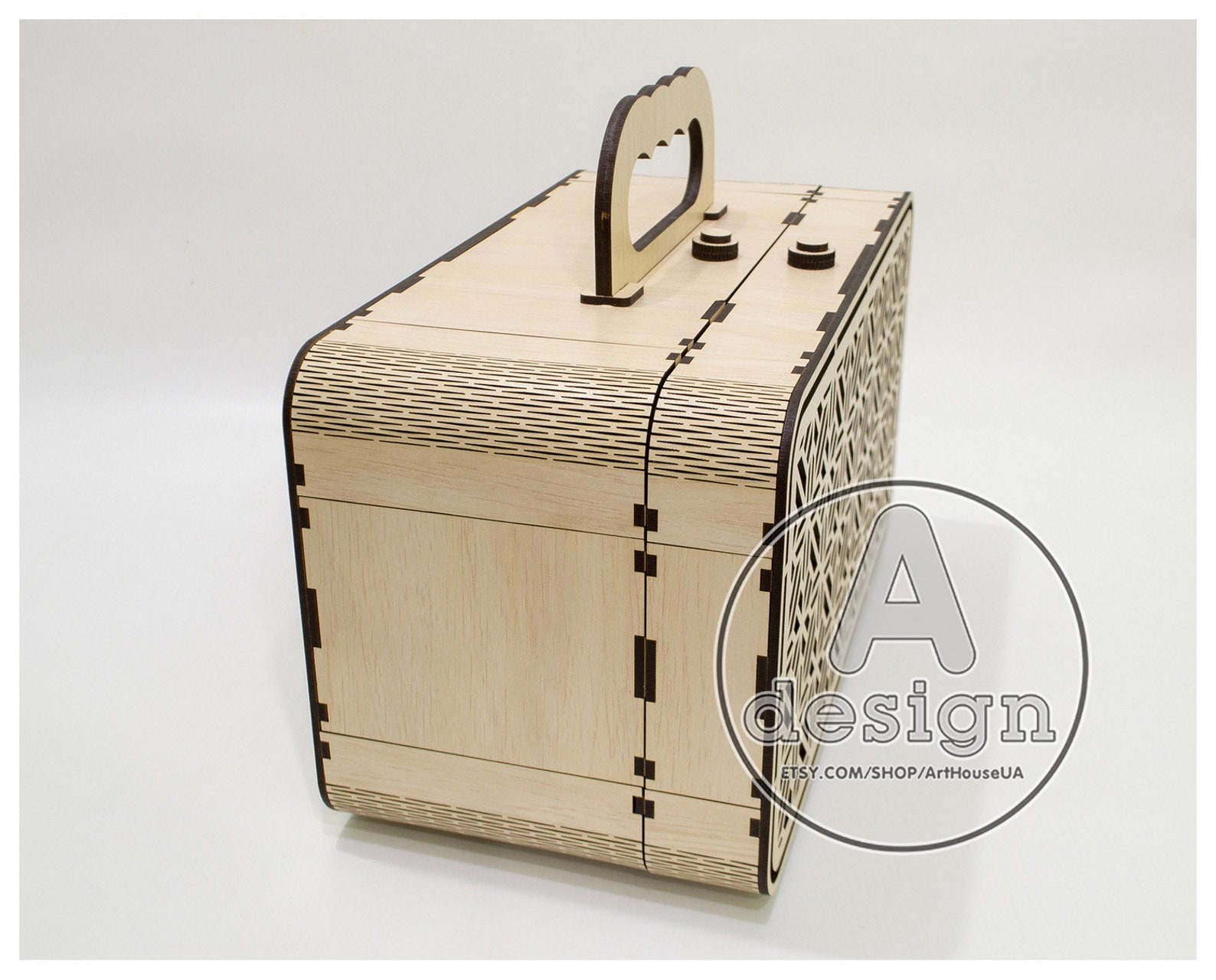 Wooden Suitcase Vintage Wooden Suitcase Vintage Bag Vintage - Etsy