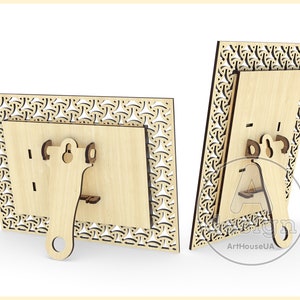 Photo Frame Vector File, Laser Cut Photo Frame, Wall Art Photo Frame ...