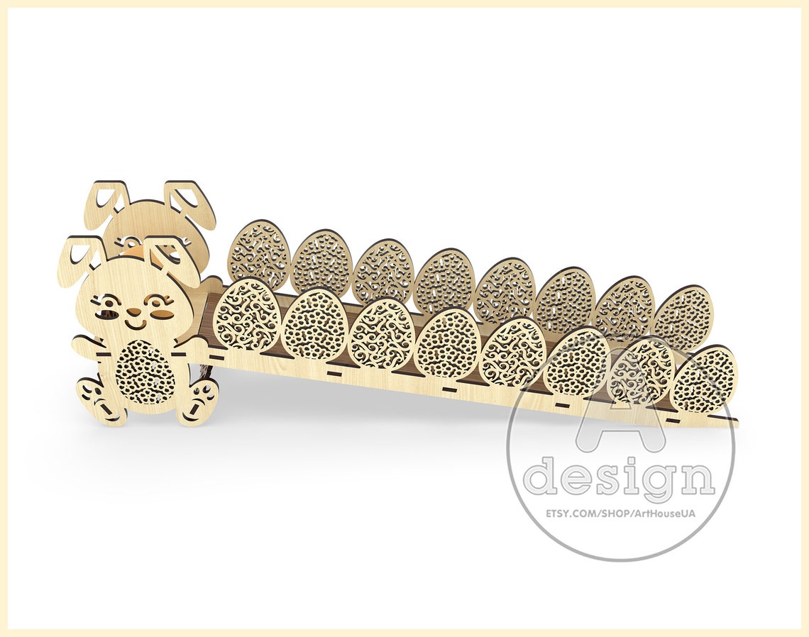 Easter Egg Rolling Ramp SVG Easter Egg Races DXF Wooden - Etsy