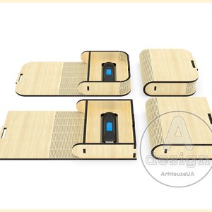 Box for USB Flash Drive Laser Cut Vector File and Glowforge SVG ...