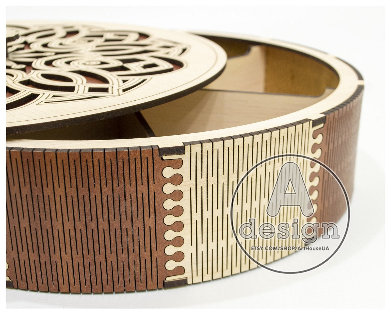 Wooden Box Gift Box Laser Cut Box Vector Plan Plywood Box - Etsy