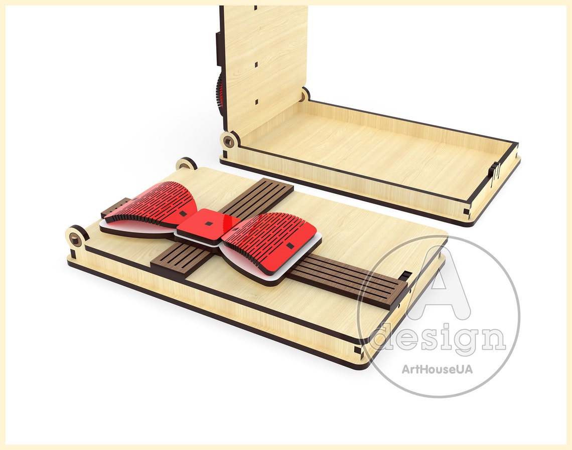Gift Box for Cash Vector File Laser Cut and Glowforge User - Etsy