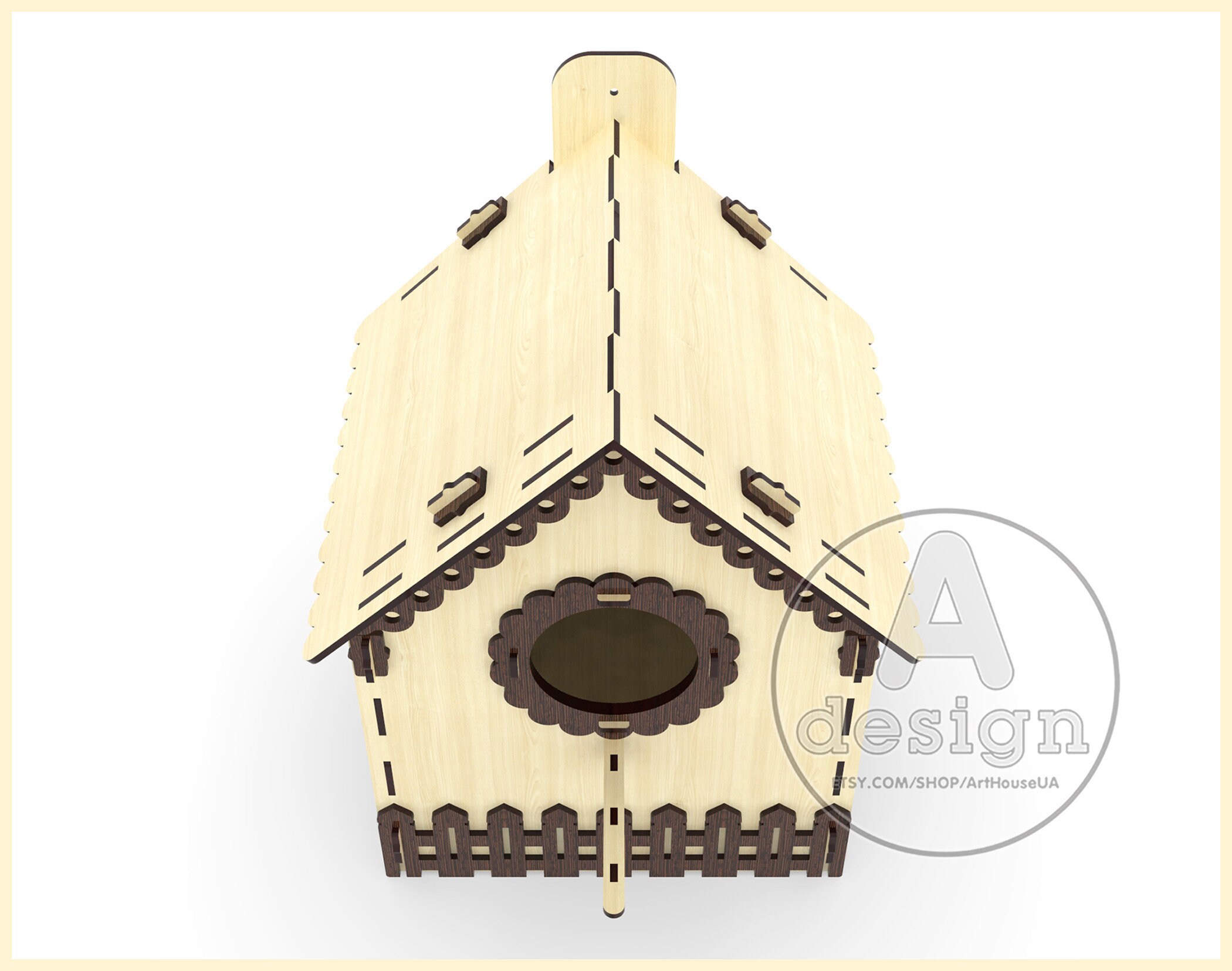 Birdhouse Bird House vector Bird House laser cut BirdHouse | Etsy