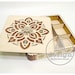 Wooden Box , Gift Box Laser Cut, Box Vector Plan, Plywood Box Laser ...