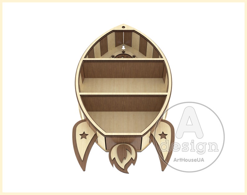 Rocket Shelf Vector Phone Stand Tablet Stand Book Shelf | Etsy