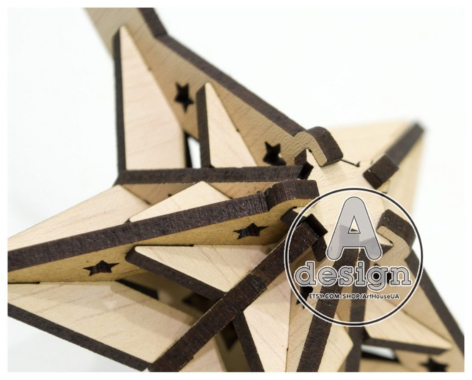 Christmas 3D Ornament Christmas Tree Decoration Christmas | Etsy