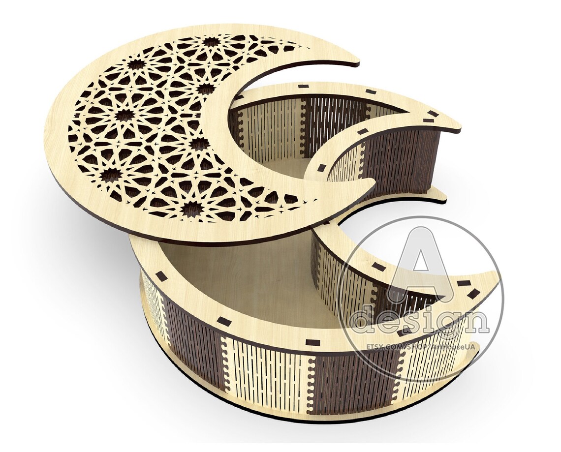 Wooden box vector Gift box laser cut Plywood box laser | Etsy