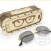 Glasses Case Vector File Wooden Case for Sun Glasses - Etsy