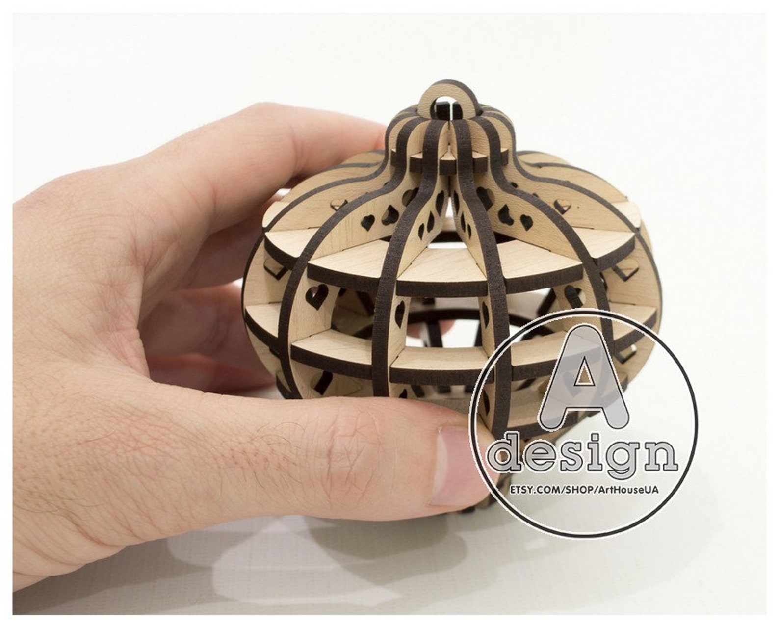 Christmas 3D Ornament Christmas Tree Decoration Christmas - Etsy