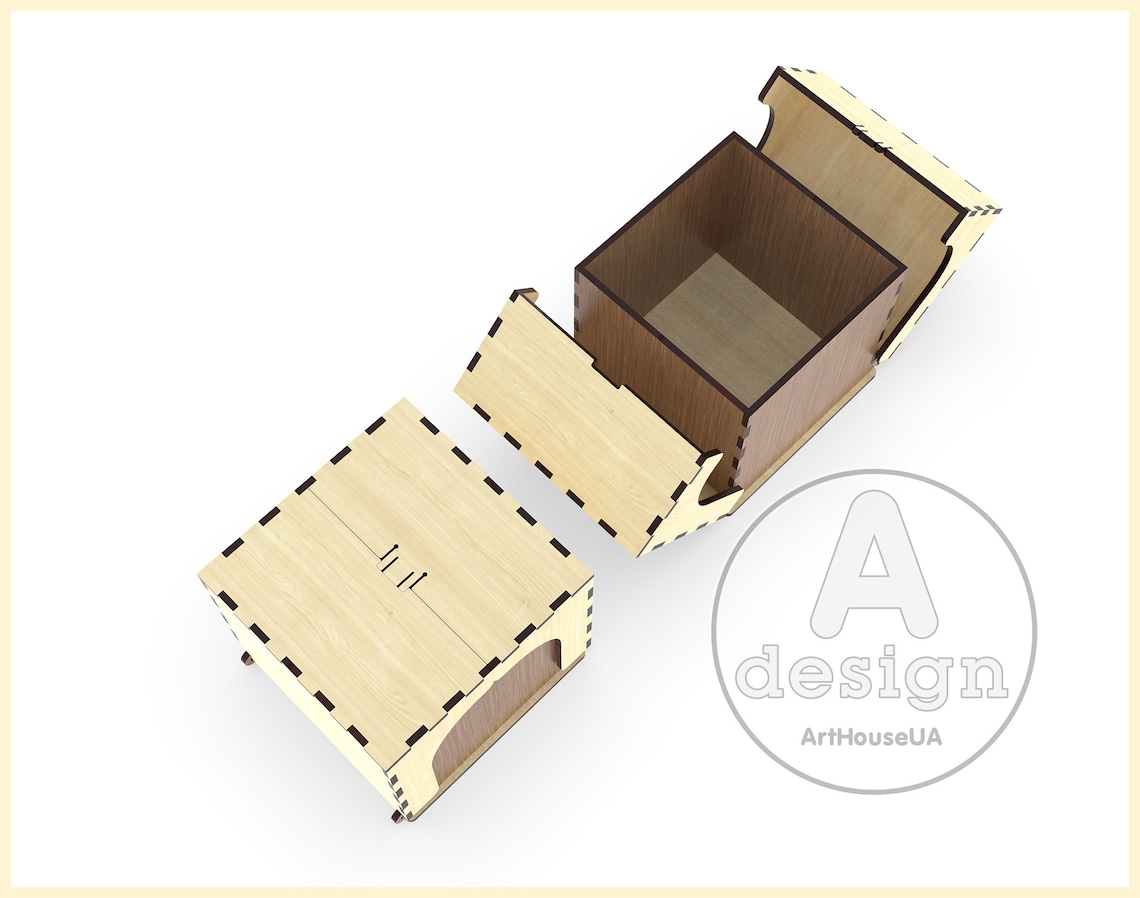 Custom Gift Box Vector for Laser Cut Personalized Gift Box - Etsy