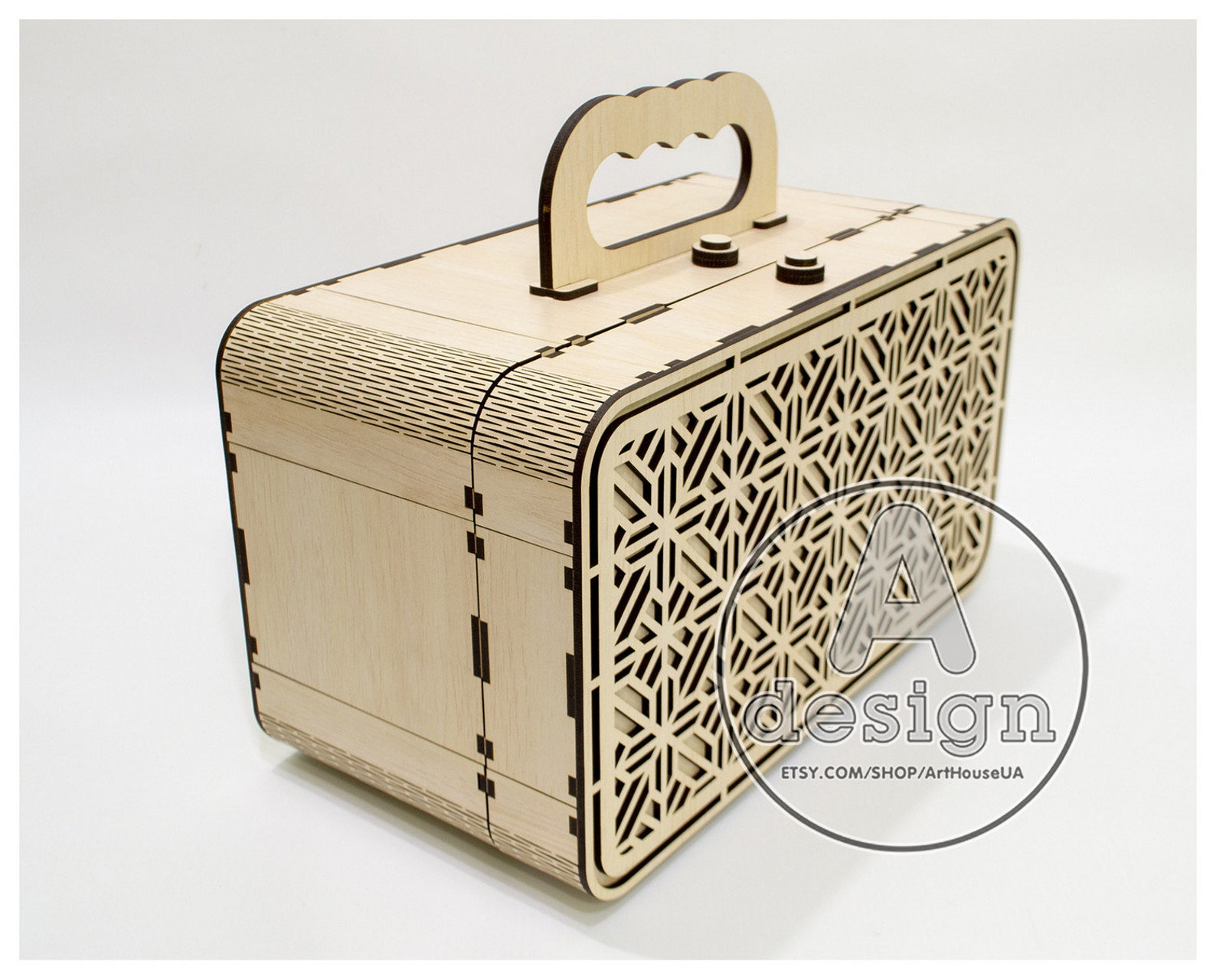 Wooden Suitcase Vintage Wooden Suitcase Vintage Bag Vintage - Etsy