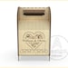 Wedding Card Post Box Vector SVG File Laser Cut and Glowforge User ...