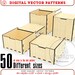25 Different Sizes Boxes With Flip up Lid Vector File for Laser Cut ...