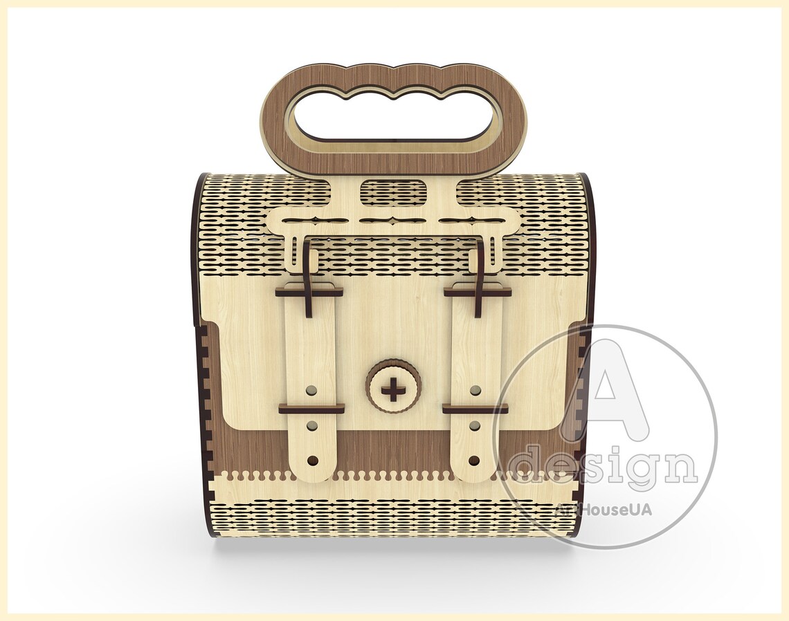 Wooden Suitcase Vintage Wooden Suitcase Vintage Bag Vintage - Etsy