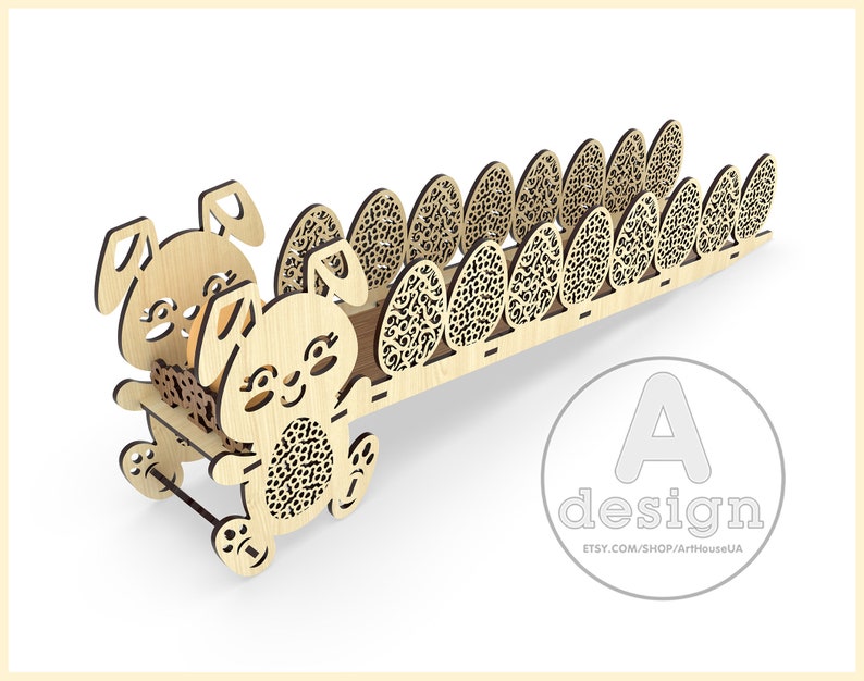 Easter Egg Rolling Ramp SVG Easter Egg Races DXF Wooden | Etsy