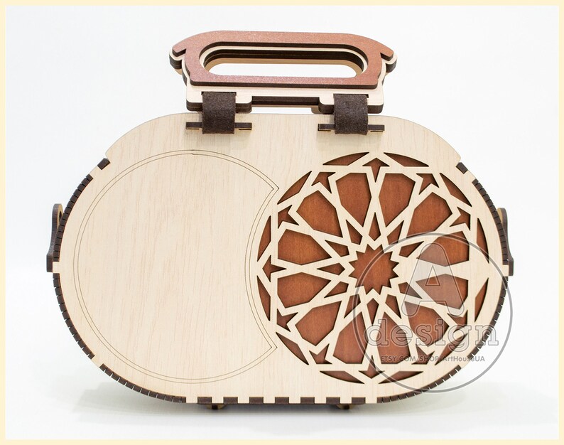 Women Purse Vector for Laser Cutting, Evening Bag DXF, Wooden Clutch ...