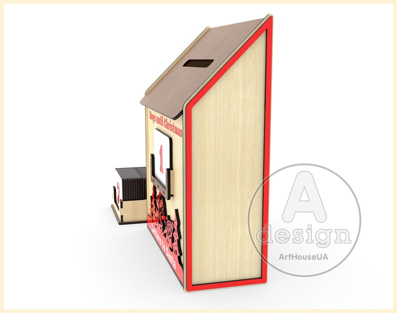 Letters To Santa Mailbox Svg File Laser Cutter Machines And Etsy