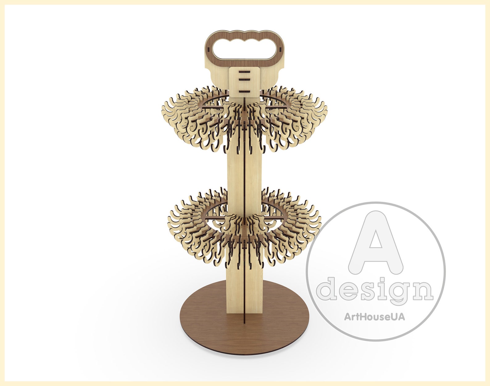 Display for 96 Keychains Laser Cut Vector SVG Keychains - Etsy