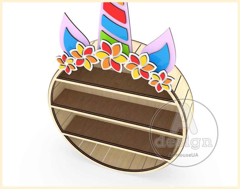 Unicorn Shelf Vector Phone Stand Tablet Stand Book Shelf - Etsy