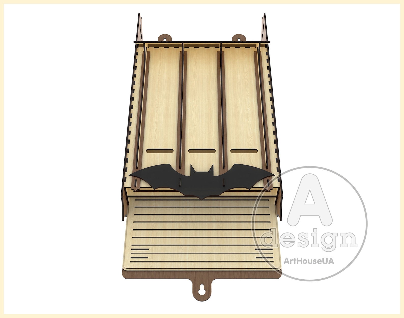 Bat House Vector SVG Laser Cut Glowforge Pest Control Bat - Etsy