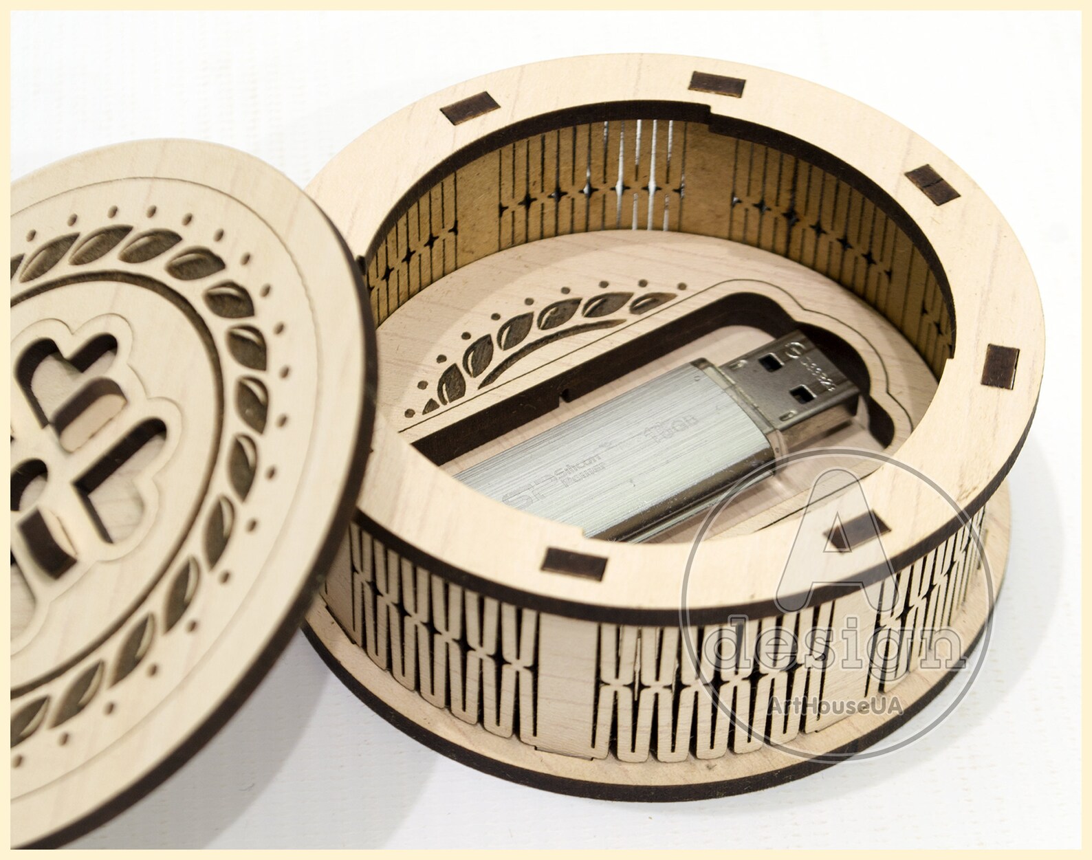 Box for USB Vector Wedding Story Usb Case Box Laser Cut - Etsy