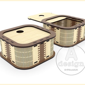 21 Different Sizes Boxes With Slide Lid Vector File for Laser Cut ...