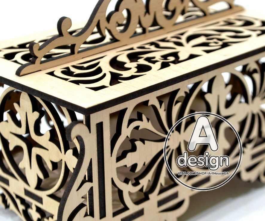 Wooden Casket Plywood Casket Casket Laser Model Casket Cnc - Etsy