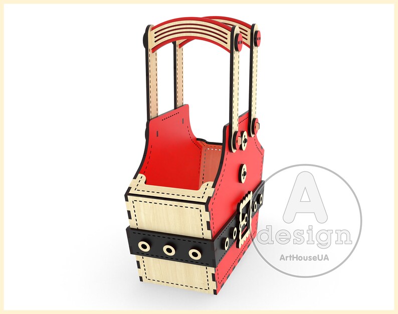 Santa Claus Pants Christmas Gift Bag SVG Vector File Laser Cutter and ...